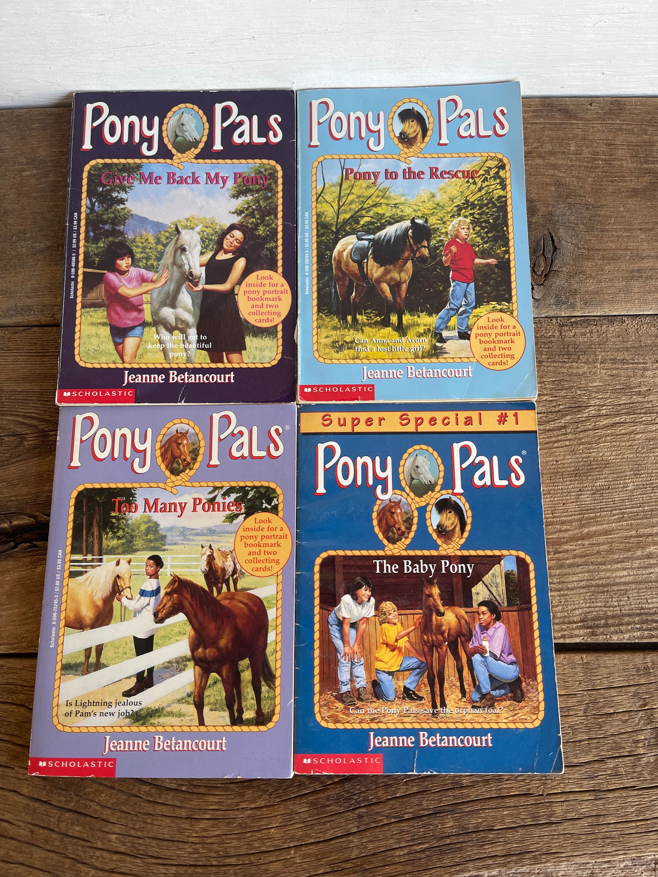 Pony Pals Books // You Choose // Vintage 1990's Horse - Etsy Australia