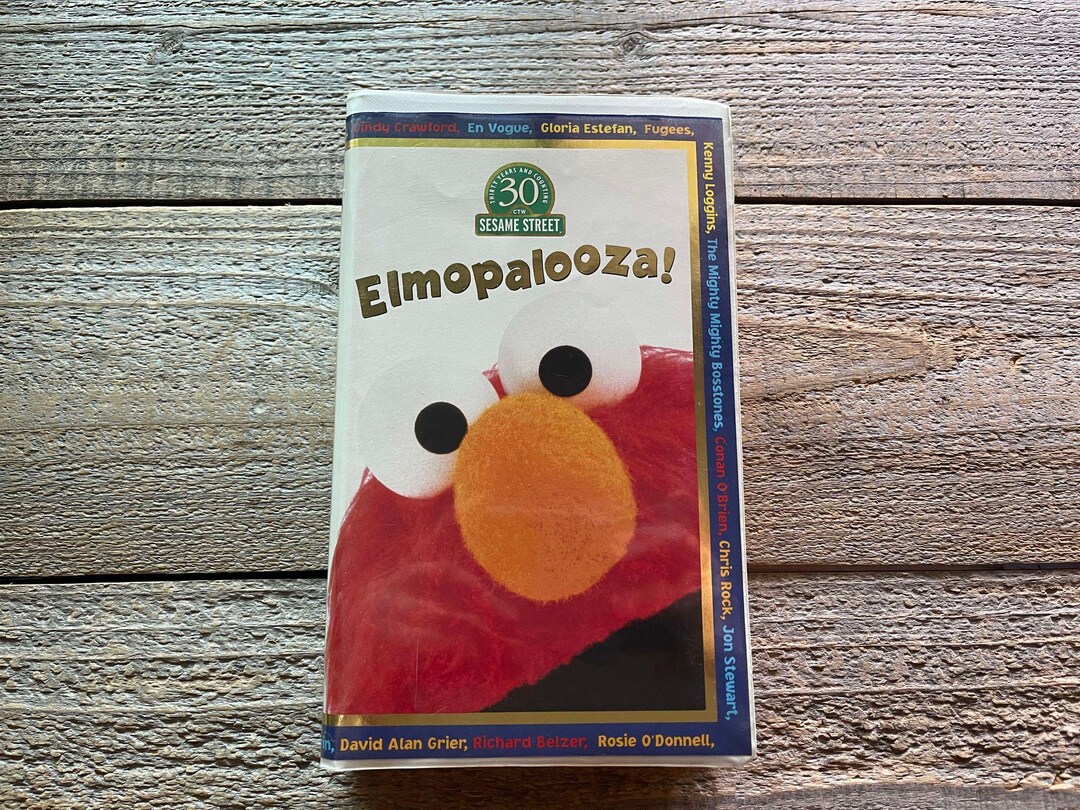 Elmopalooza! VHS Movie // 1998 Sesame Street 30 Year Anniversary ...