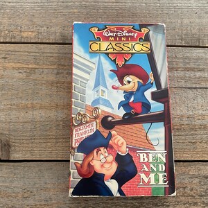 Ben and Me // Walt Disney Mini Classics // Vintage VHS Movie - Etsy