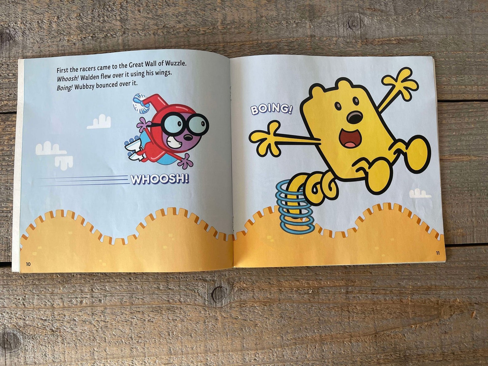 Wow! Wow! Wubbzy! "the Wuzzolympics" Nick Jr. Book - Etsy