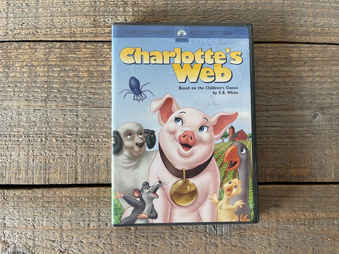 Charlotte's Web DVD Movie // E.B. White // 2001 // Widescreen Edition // Great Condition - Etsy