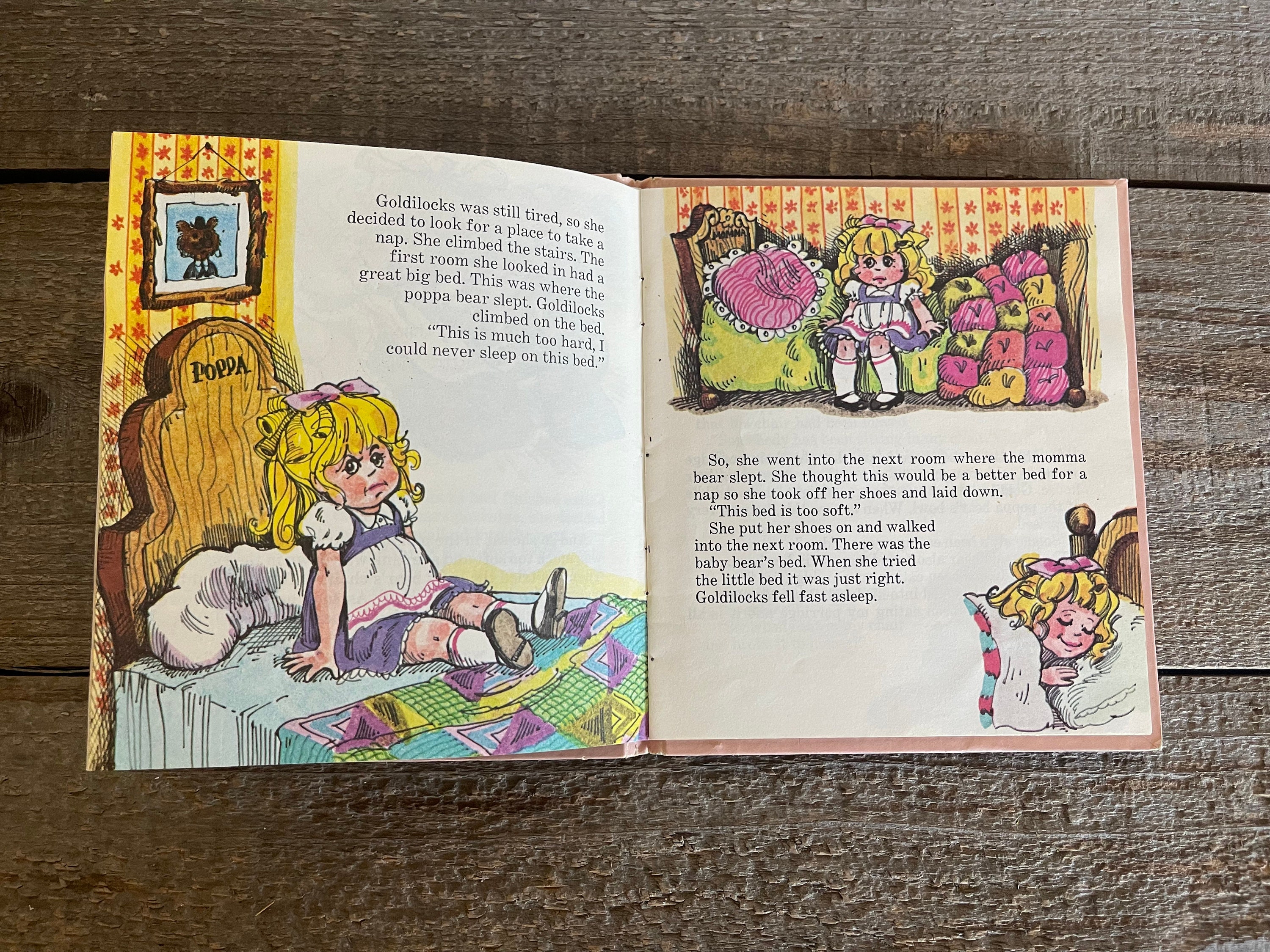 Superscope Storyteller Book // Goldilocks and the Three Bears & the ...