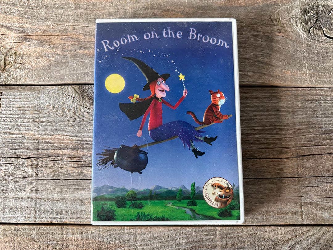 Room on the Broom DVD - Julia Donaldson, Alex Scheffler - Etsy UK