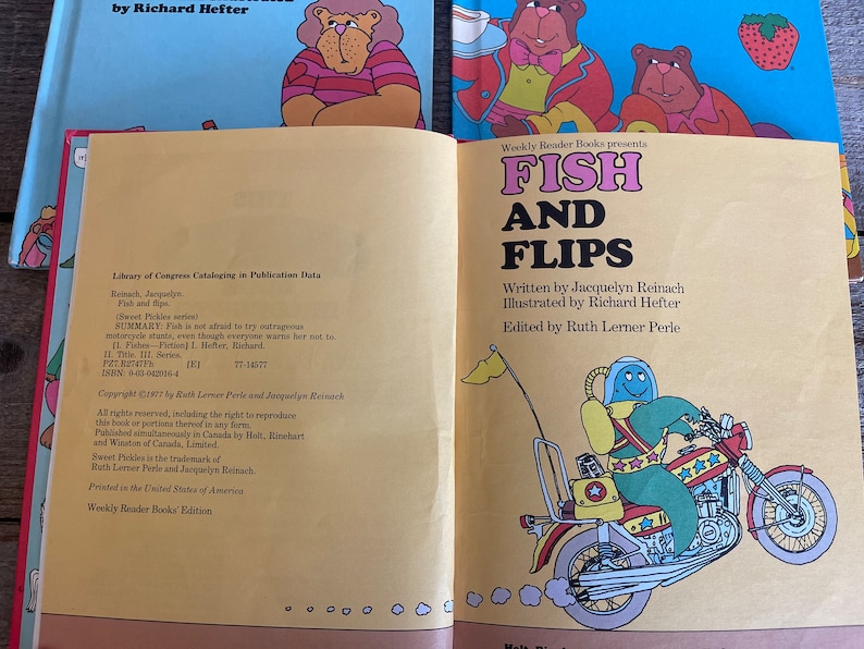 Sweet Pickles Book: Weekly Reader, 1977 Children's Story - You Choose ...