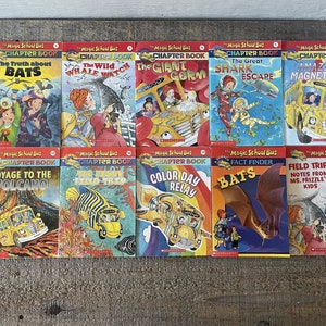 The Magic School Bus Chapter Books // Sold Individually // Scholastic ...