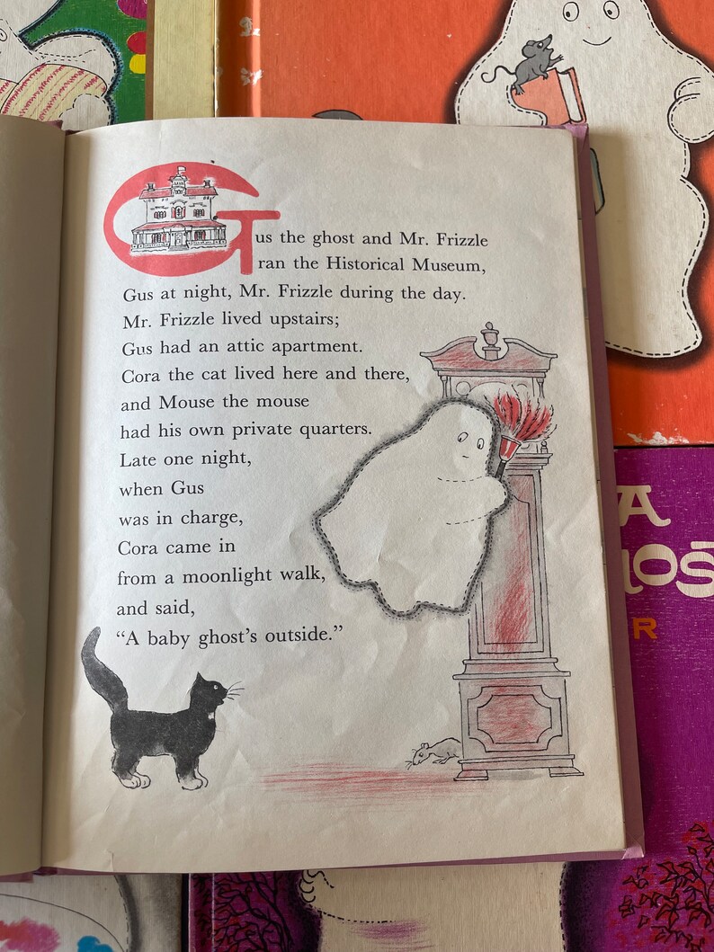 Gus the Ghost Books // You Choose // Jane Thayer // Baby - Etsy