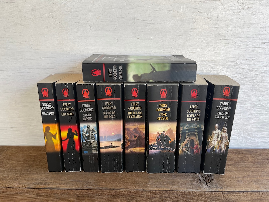 Terry Goodkind Sword of Truth Novels // You Choose // Fantasy Book ...