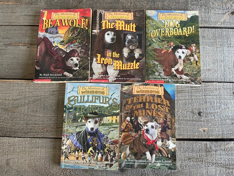 Vintage Wishbone Books // You Choose // the Adventures of Wishbone, the ...