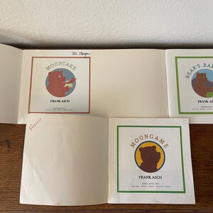 Vintage Moonbear Books // Frank Asch // Sold Individually // Happy ...