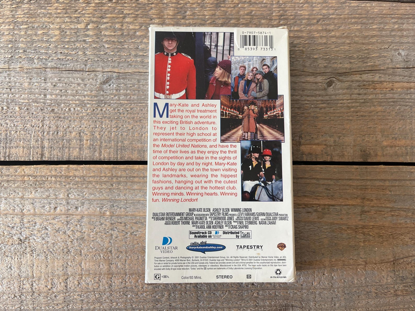 Winning London VHS Movie // Mary-kate and Ashley Olsen // 2001 - Etsy