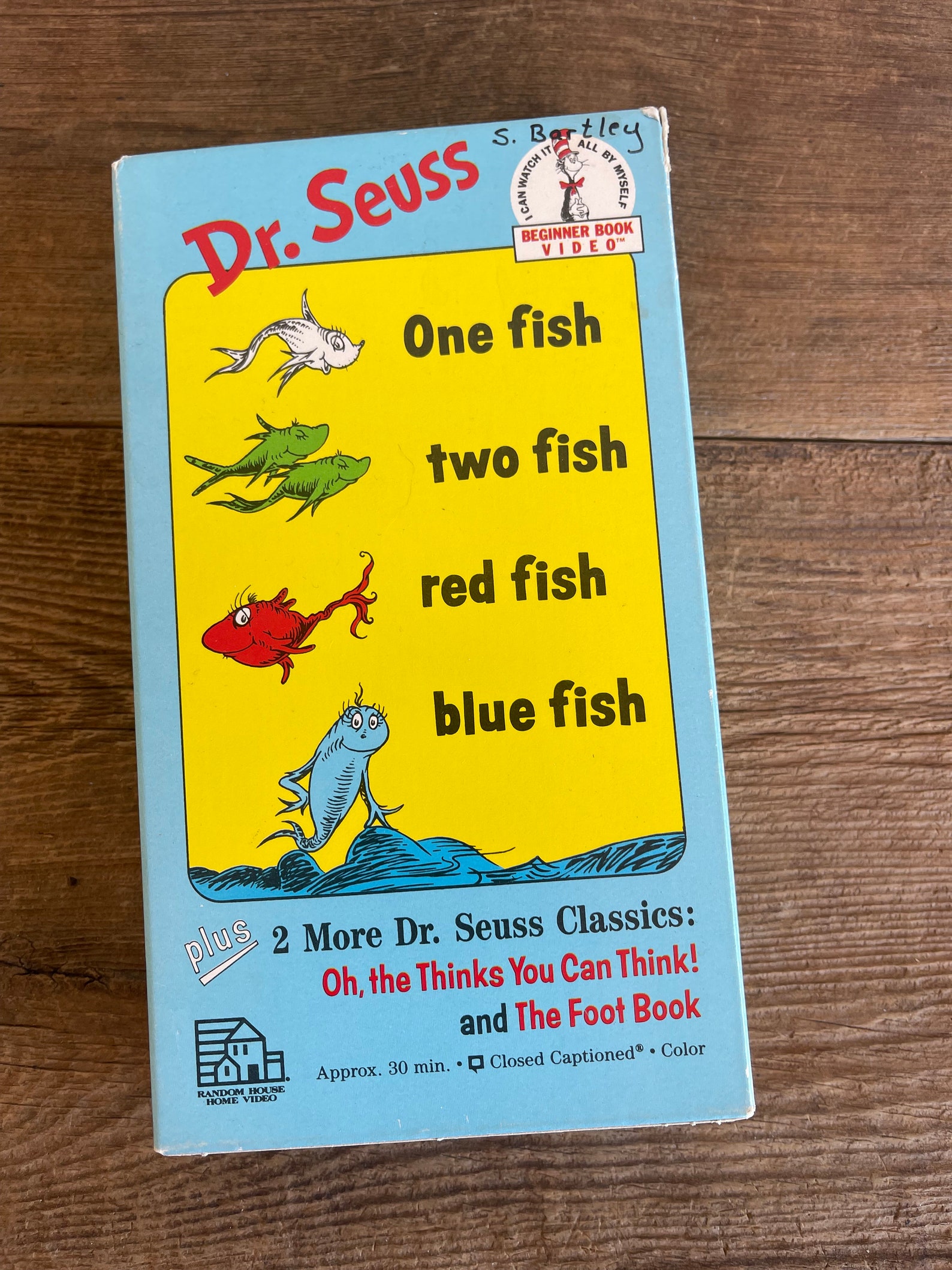 Vintage Dr. Seuss VHS Movies // You Choose // ABC the Cat in - Etsy