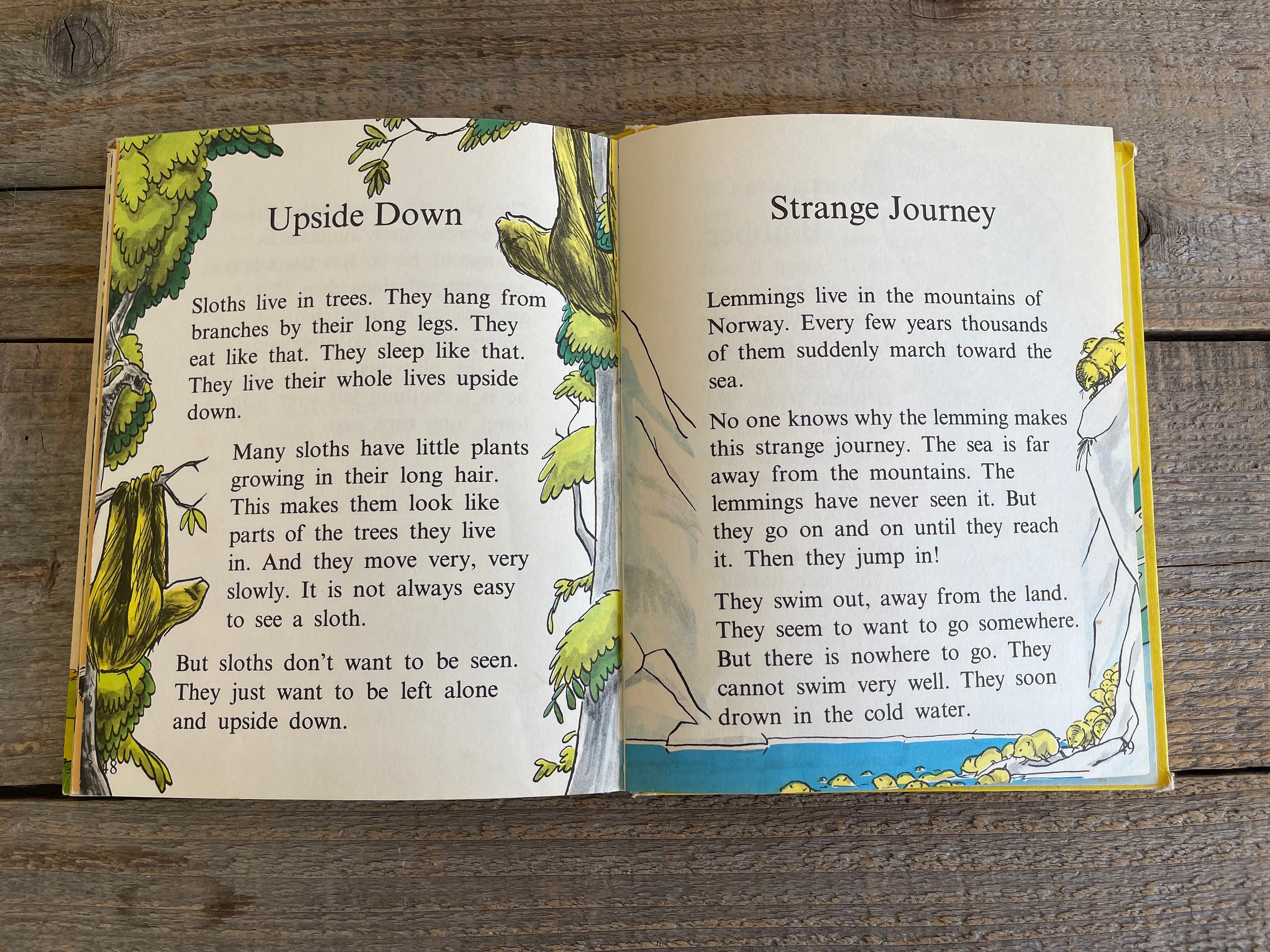 Vintage 'do the Strangest Things' Step-up Book: 1960s Random House - Etsy