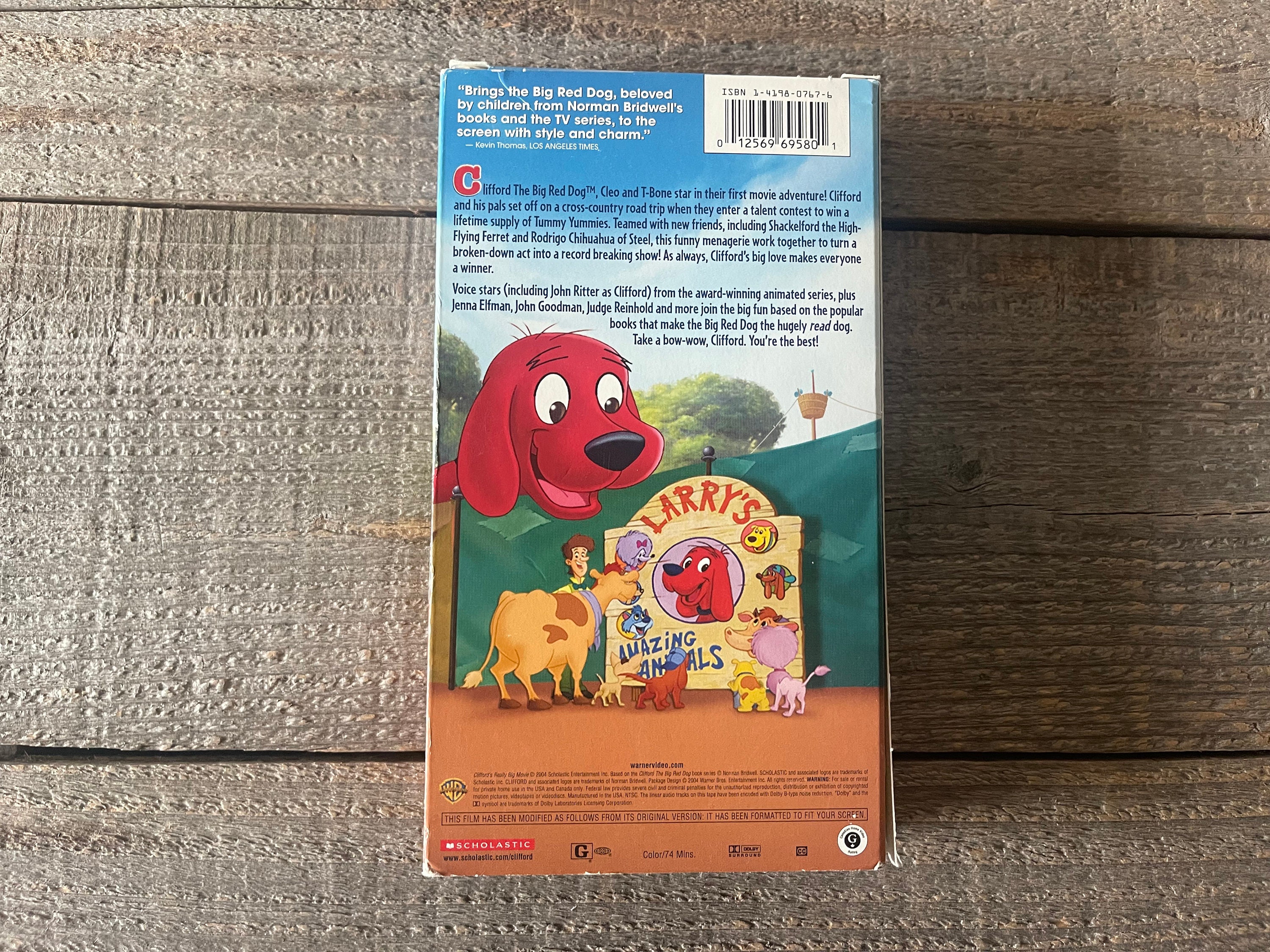 Clifford's Really Big Movie // Vintage VHS Movie // 2004 - Etsy