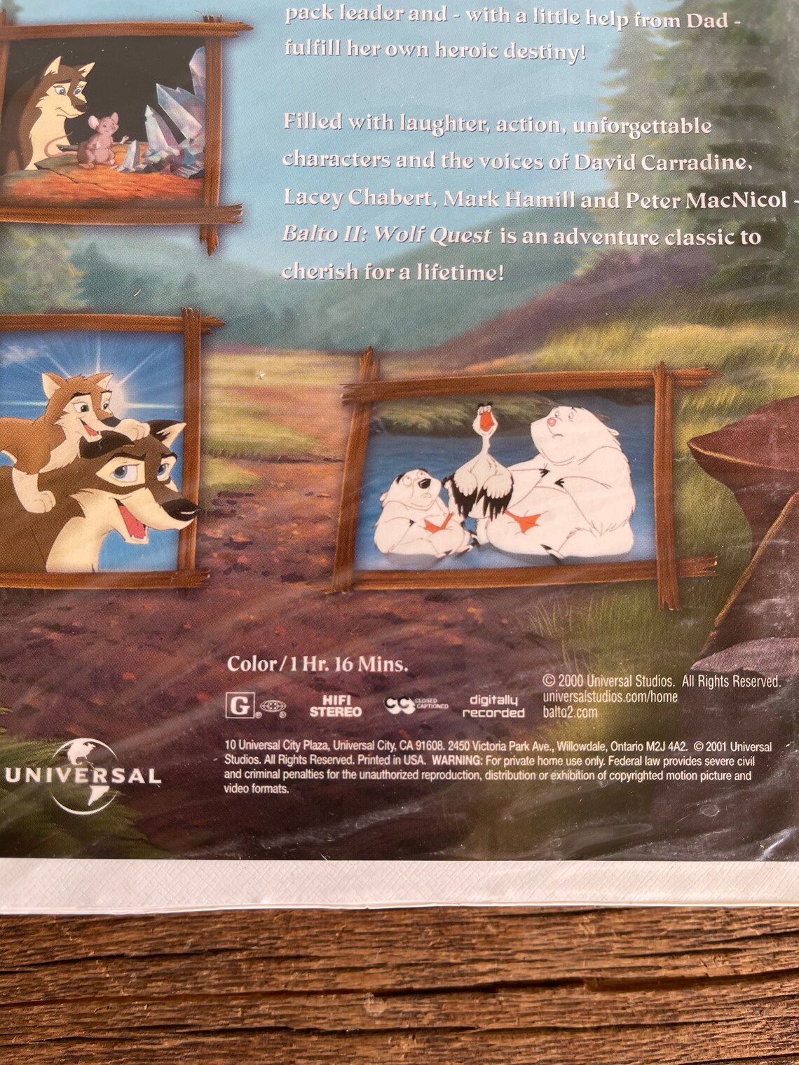 Vintage VHS Movie, Balto II: Wolf Quest - Etsy