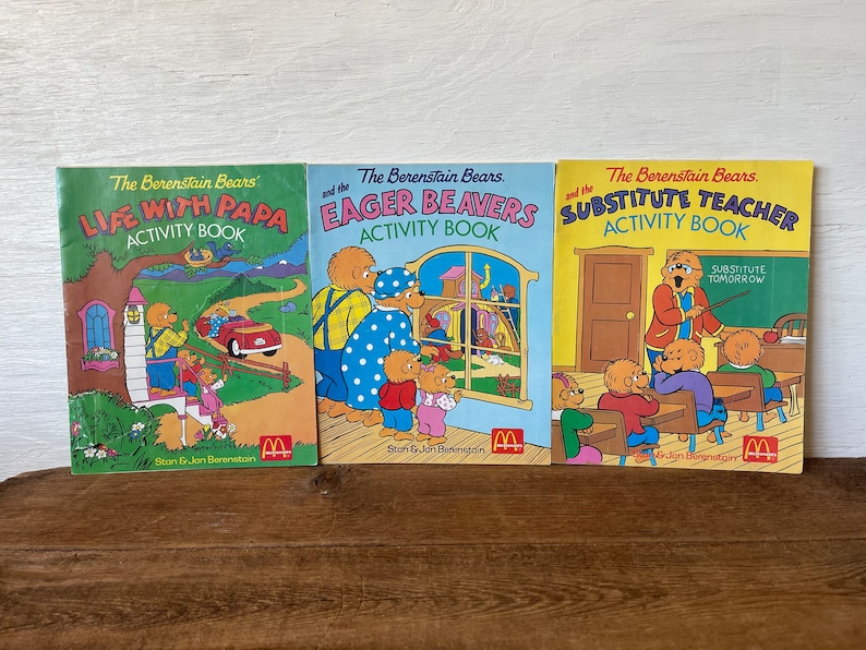 You Choose // the Berenstain Bears' Activity Books // life With Papa ...