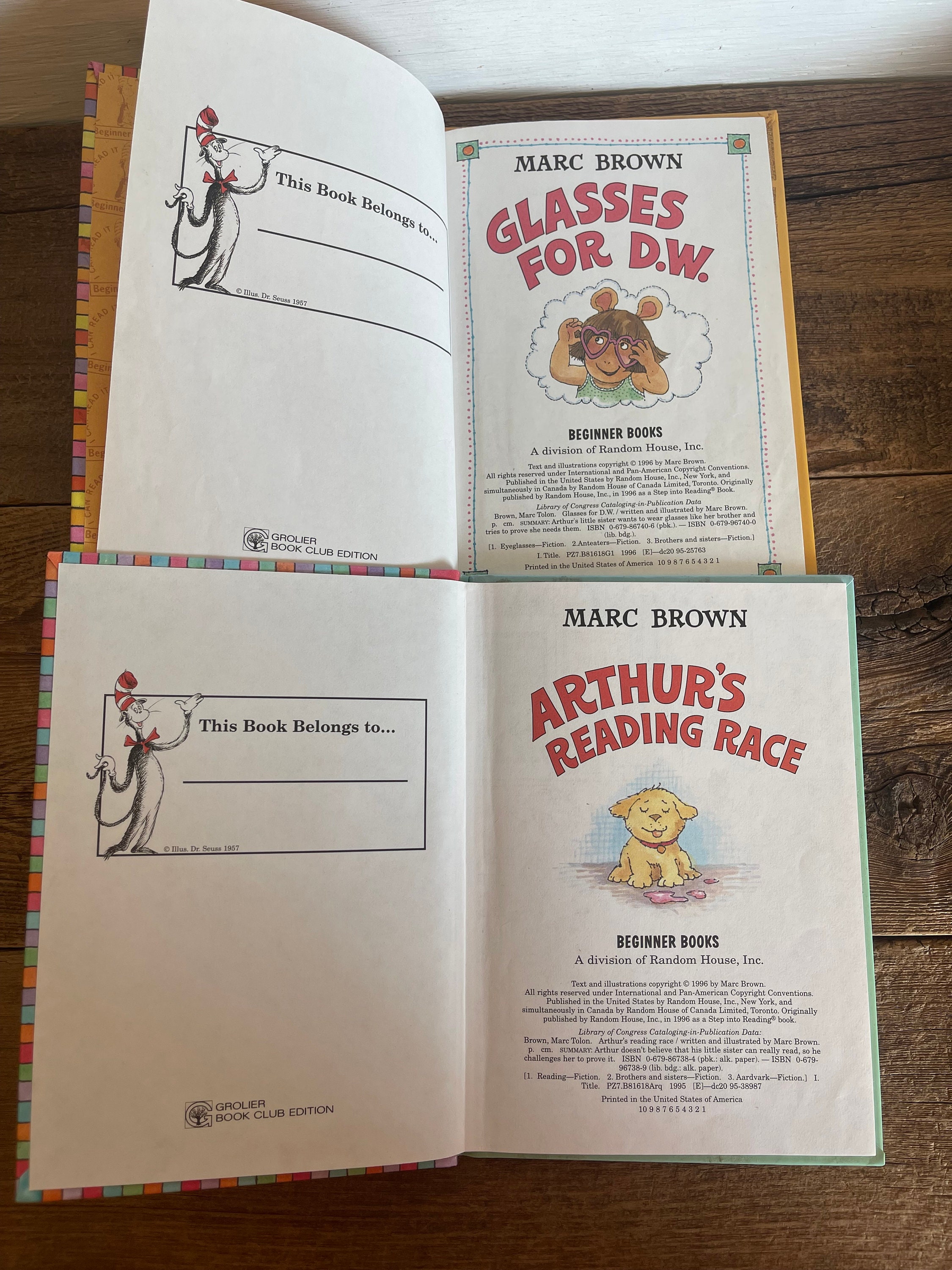 Vintage Arthur Books // You Choose // Beginner Books // 1996 - Etsy