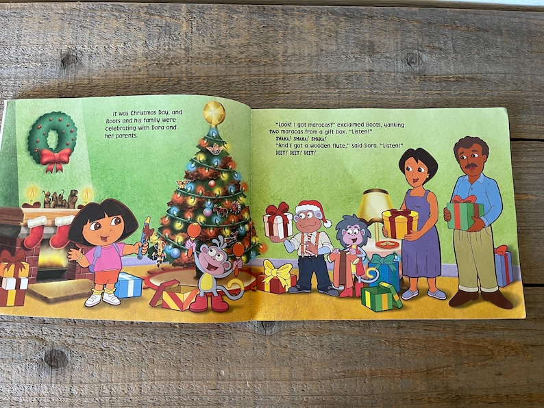 Dora's Christmas Parade // Dora the Explorer Vintage Book // 2003 First ...