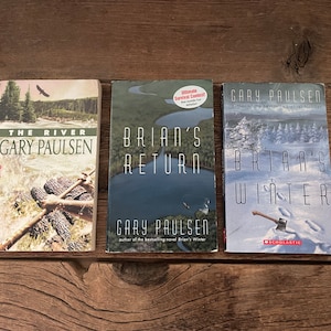 Gary Paulsen Books // You Choose // the Hatchet Series // the River ...