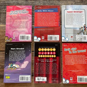 Disney Channel Books // You Choose // Cheetah Girls, Suite Life, Cory ...