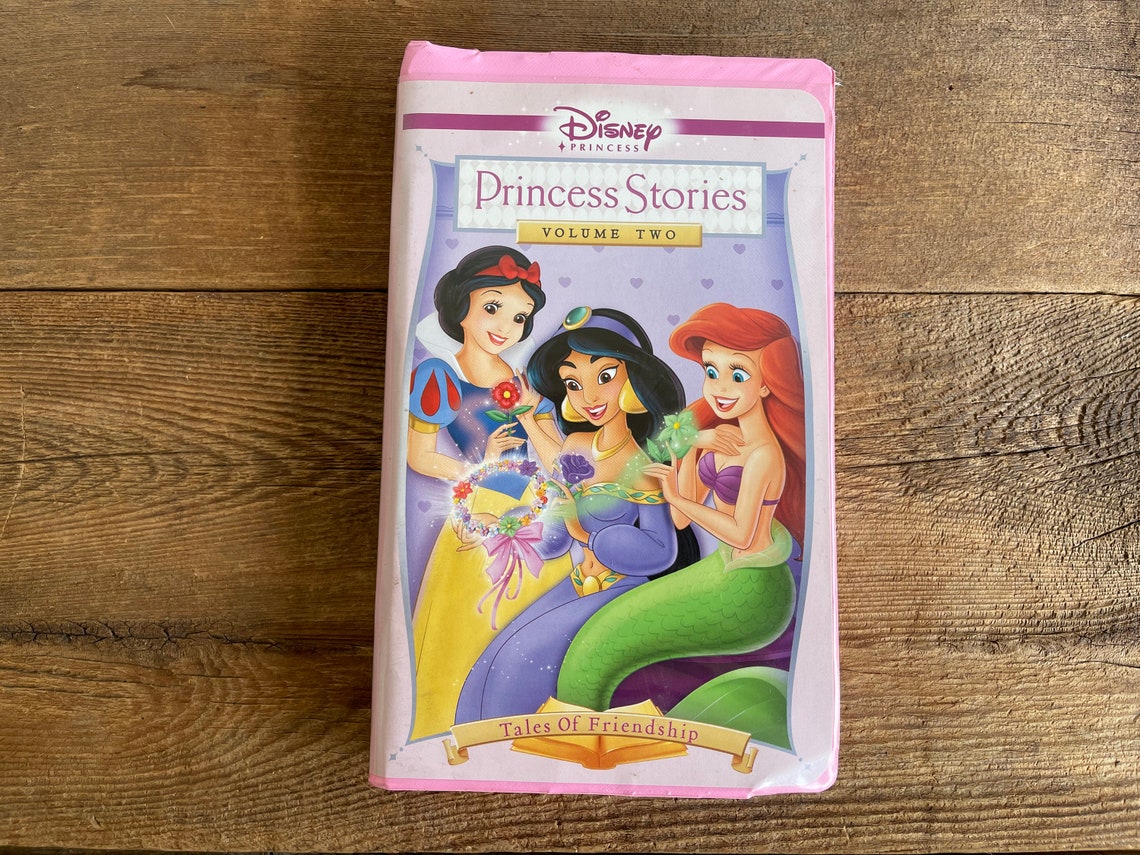 Disney Princess VHS, Princess Stories, Volume Two, Tales of Friendship ...