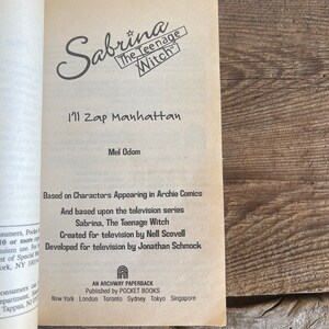 Sabrina the Teenage Witch Books // You Choose - Etsy