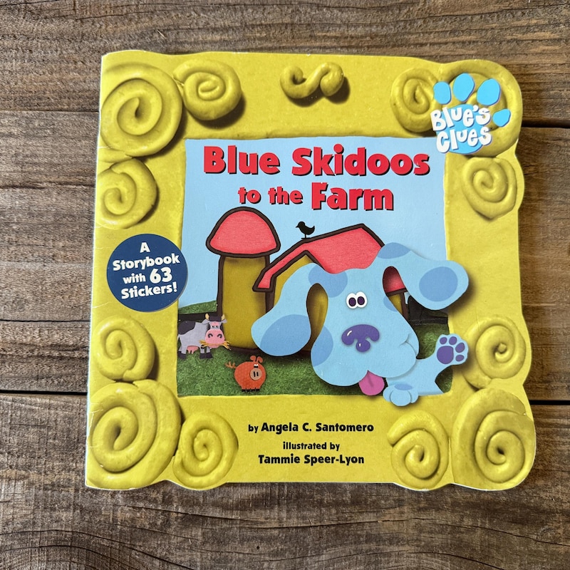 Blue S Clues Books - Etsy