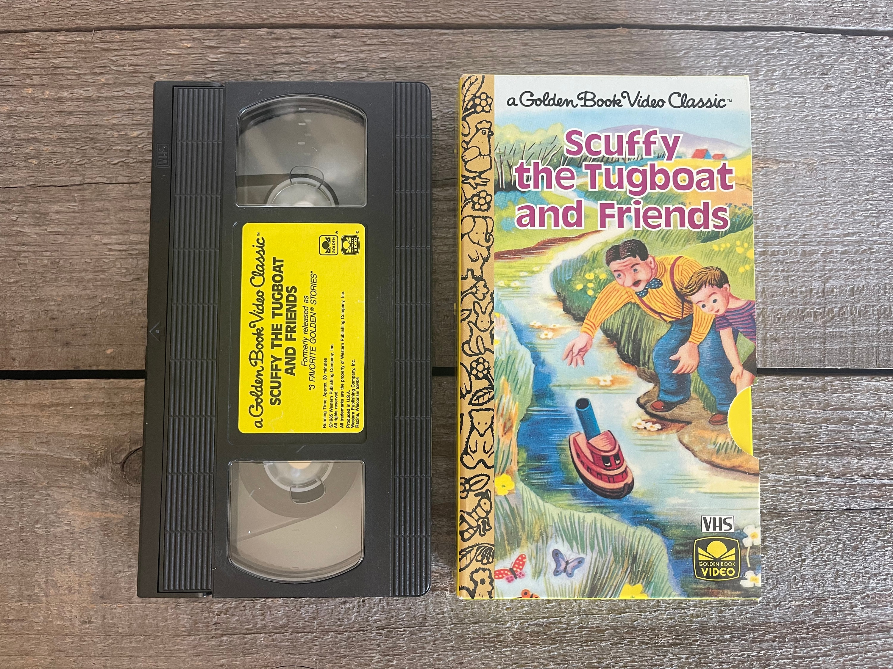 Golden Book Video Classic VHS Movies // You Choose // Poky Little Puppy ...