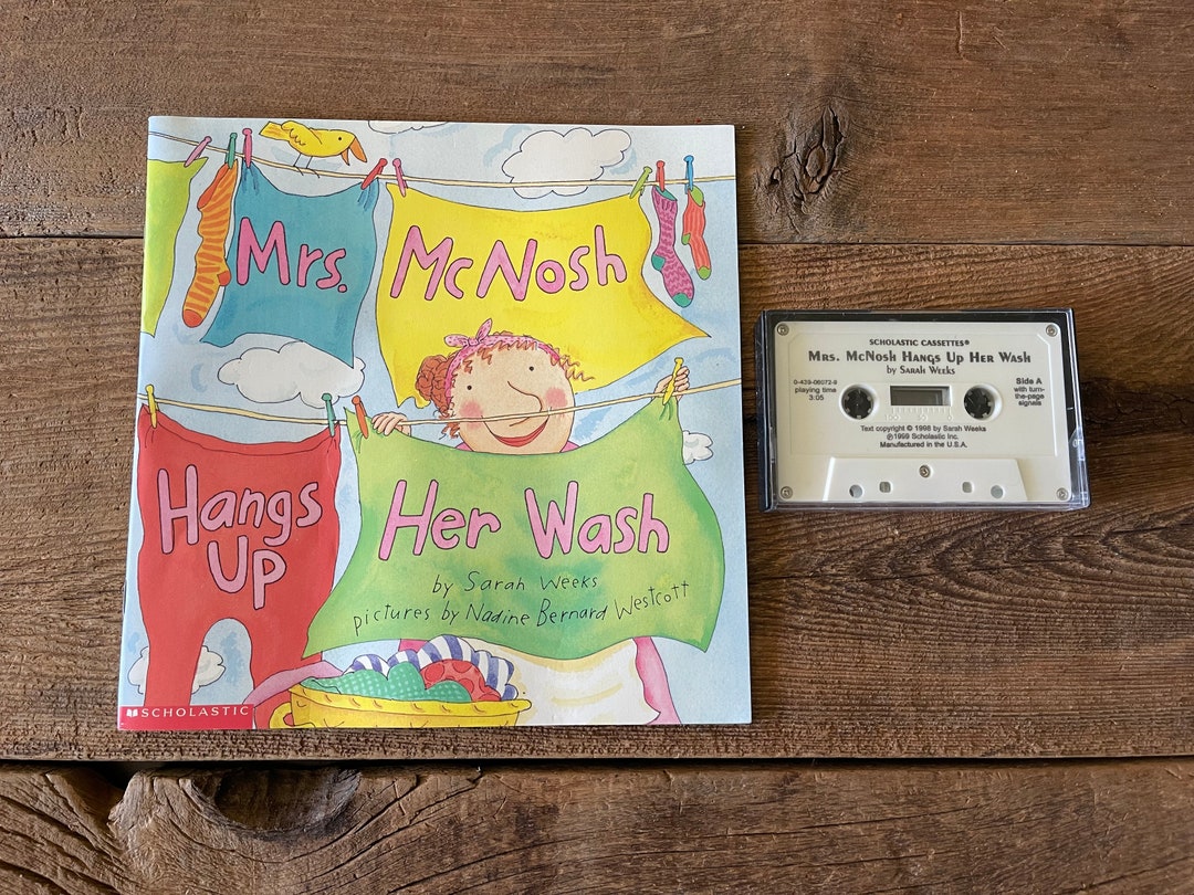 Mrs. Mcnosh Hangs up Her Wash // Sarah Weeks // Vintage Book & Cassette ...