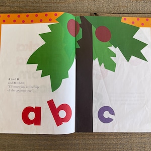 Chicka Chicka Boom Boom // 1991 Scholastic Paperback Book // Bill ...