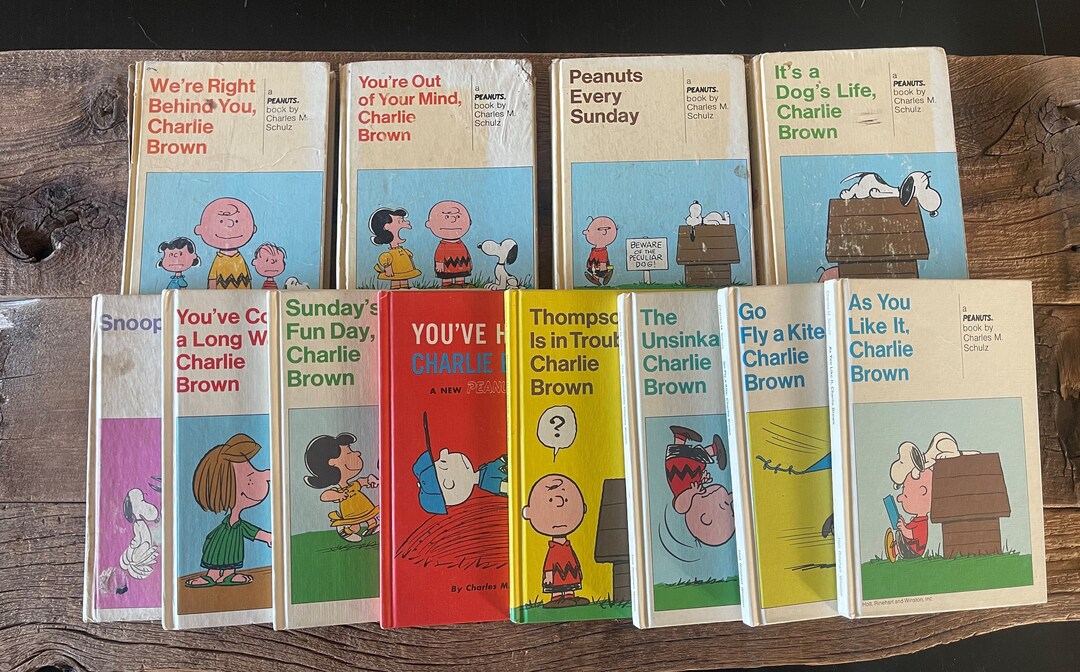 Vintage Peanuts Books by Charles M. Schulz - You Choose - Etsy