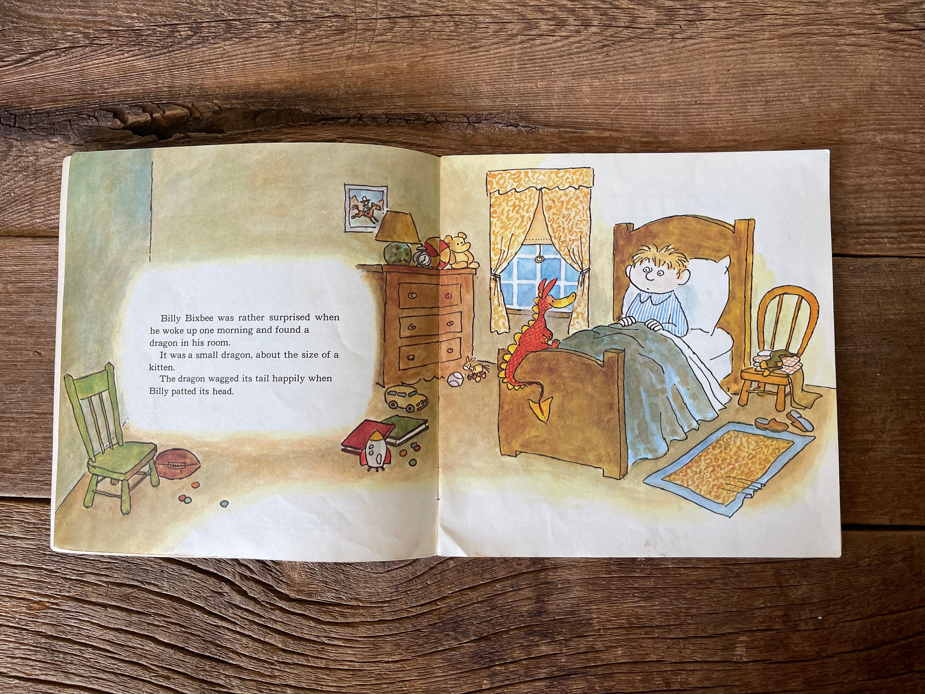 There's No Such Thing as A Dragon // Jack Kent // 1975 Golden Book - Etsy