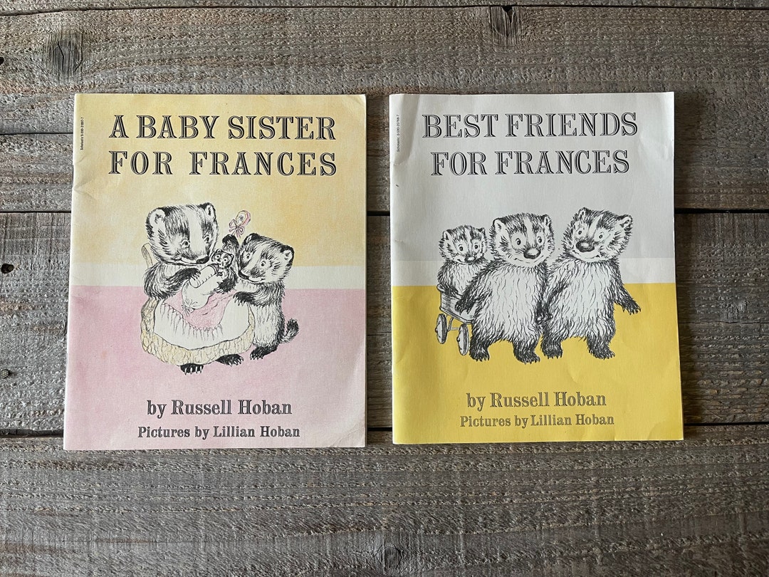 Vintage Frances Books // You Choose // A Baby Sister for Frances, Best ...