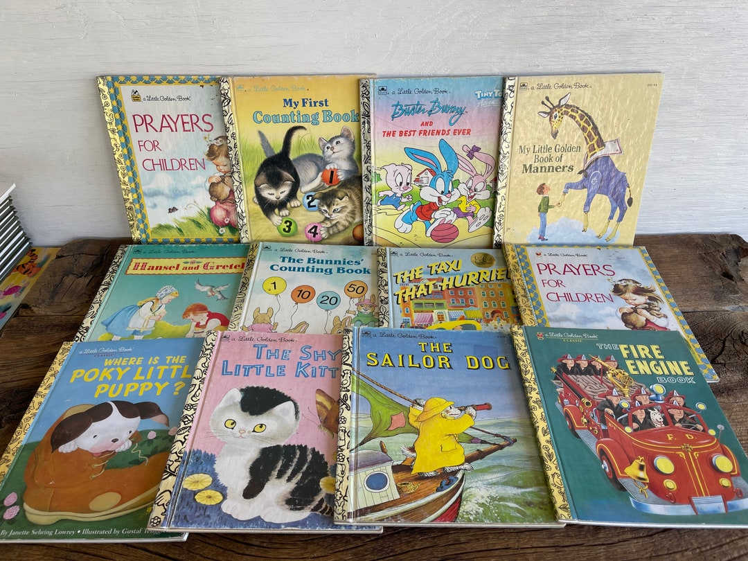 Vintage 1990's Little Golden Books // You Choose - Etsy