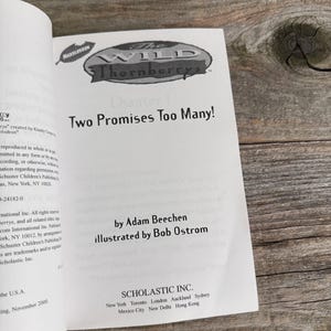 The Wild Thornberrys: Two Promises Too Many! 2000 Paperback Book - Etsy