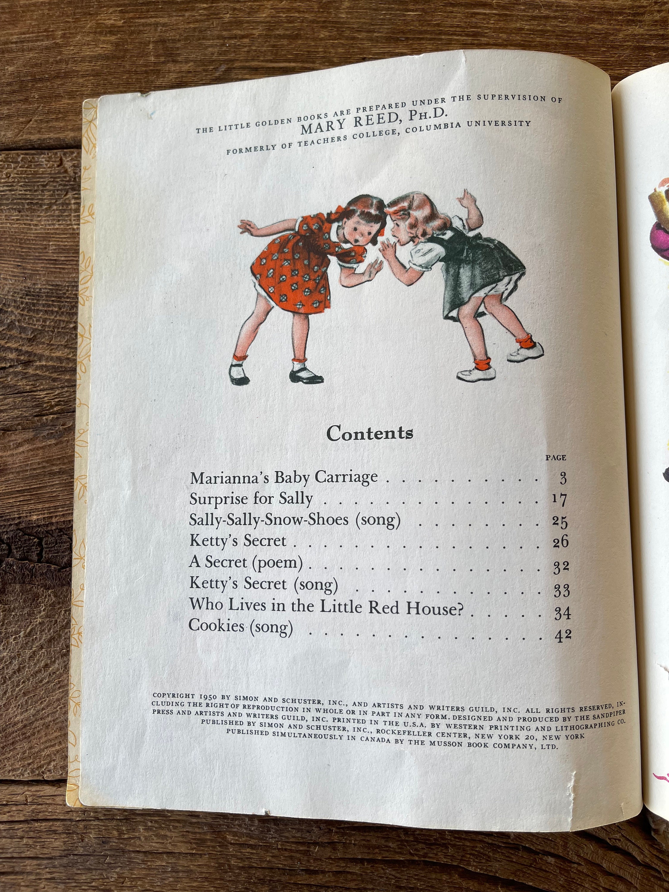 Surprise for Sally // A Little Golden Book // 1950 // Rare Vintage Book ...