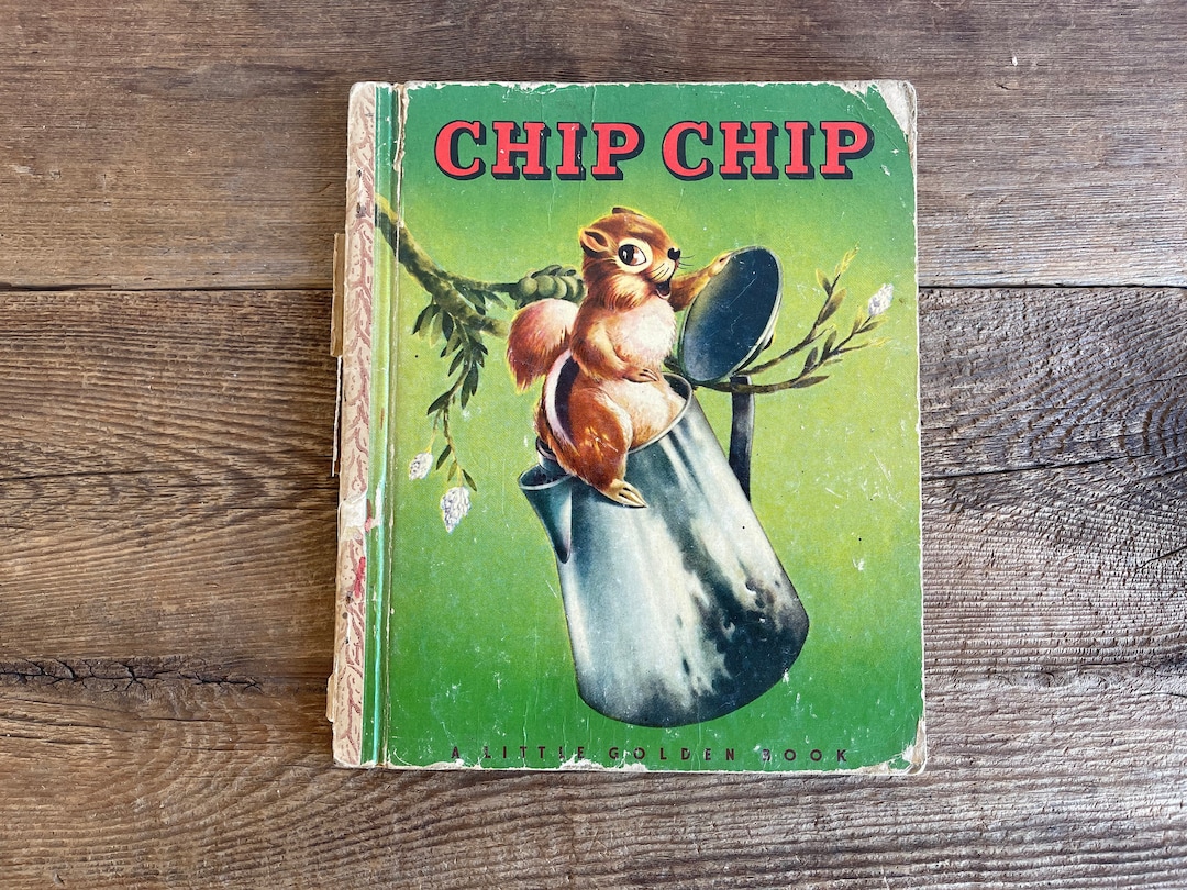 Chip Chip, 1947 Little Golden Book - Etsy