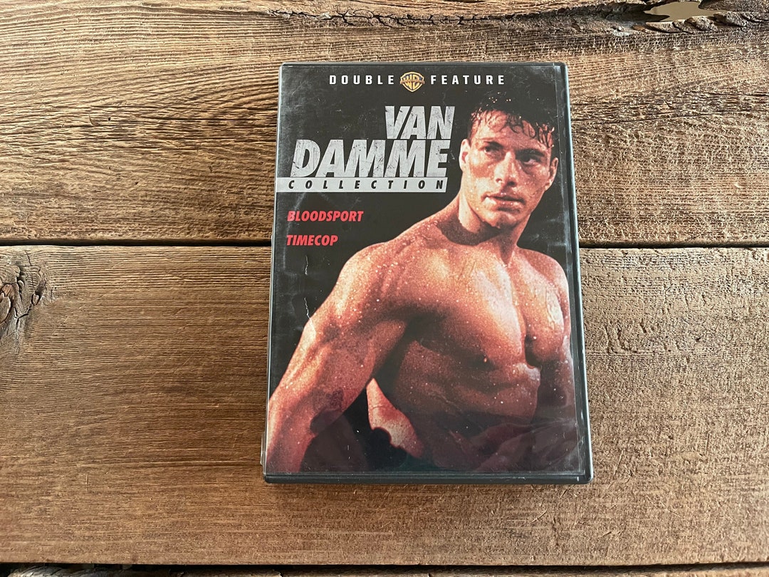 Van Damme Collection DVD // Double Feature: Bloodsport & Timecop - Etsy