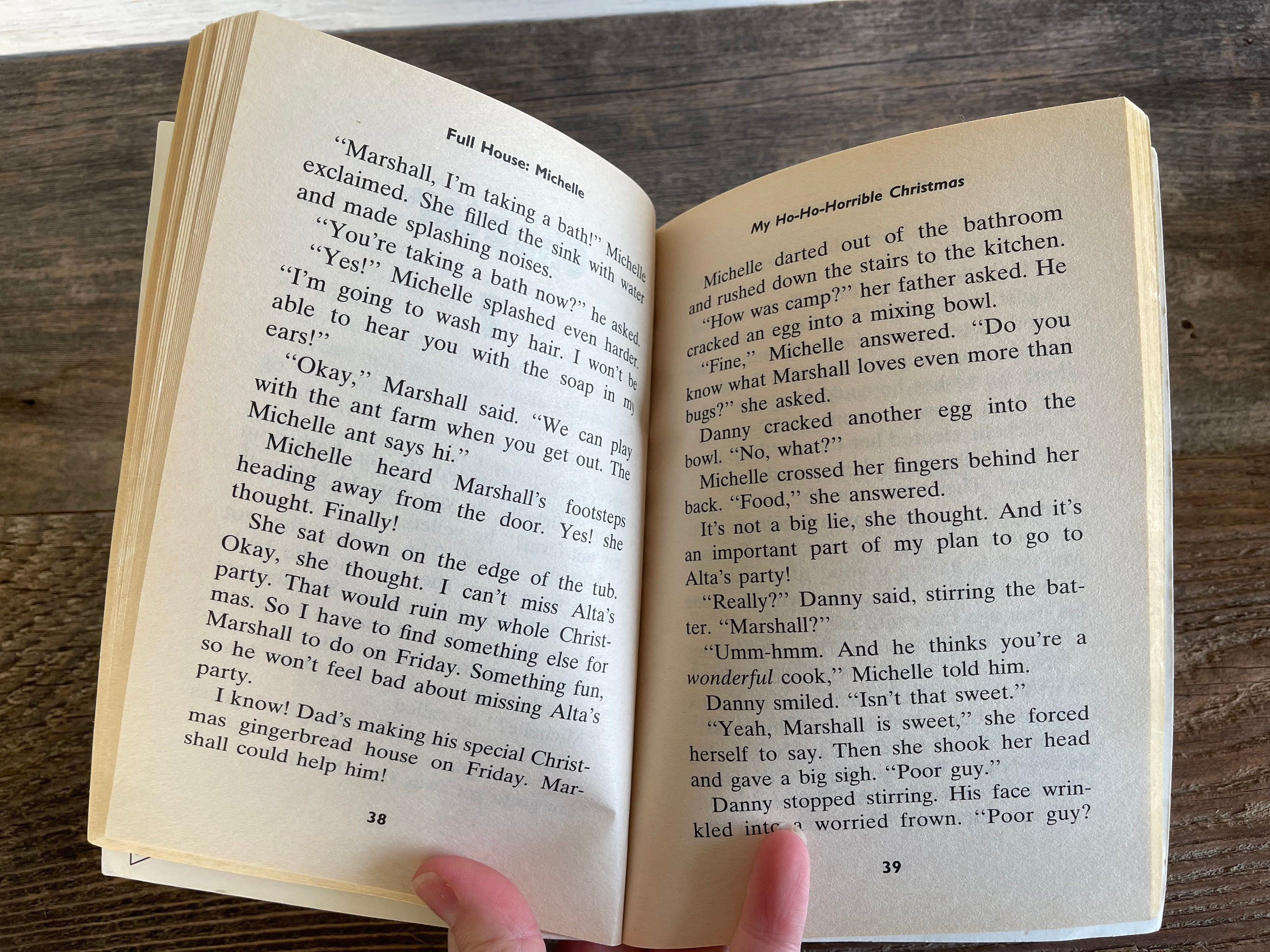 Vintage Full House Book // Michelle // My Ho-ho-horrible - Etsy