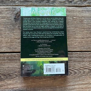 Hatchet by Gary Paulsen // Newbery Honor // Young Adult Fiction Book - Etsy