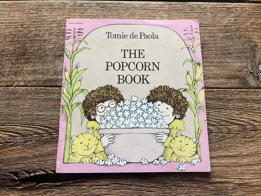 The Popcorn Book // Tomie Depaola // Scholastic Book - Etsy