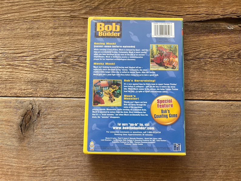 Vintage Bob the Builder Dvds // You Choose // 2000's HIT - Etsy