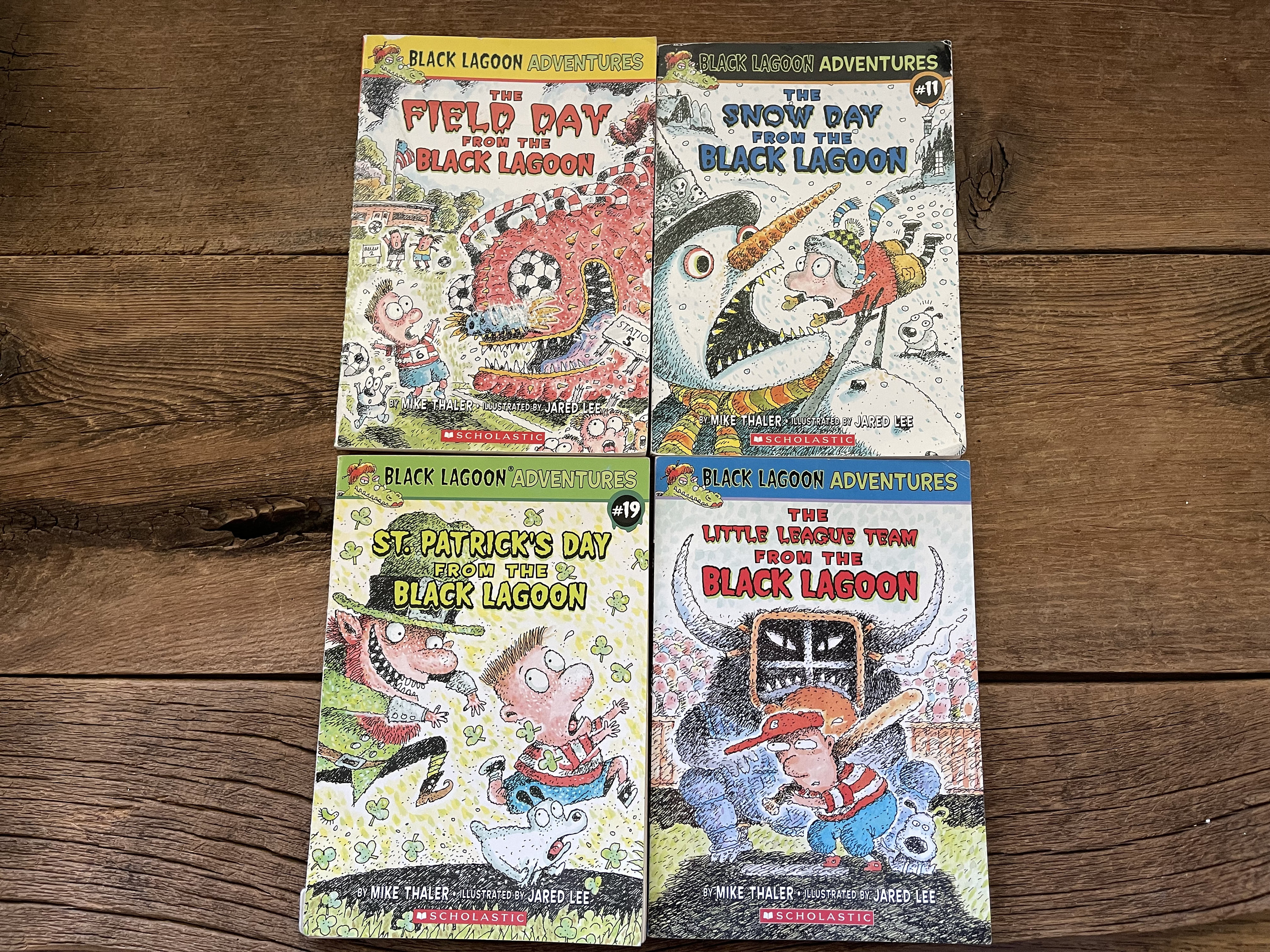 Black Lagoon Adventures Books Series by Mike Thaler // Sold ...