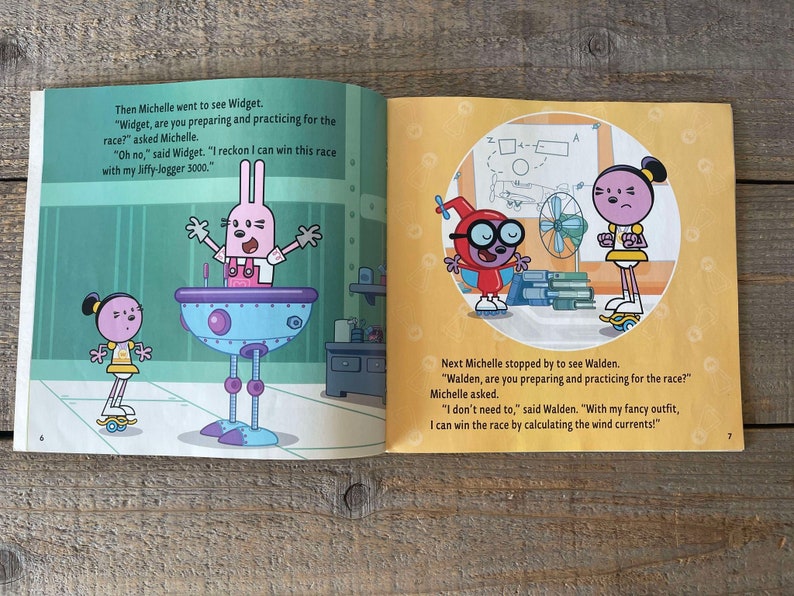 Wow! Wow! Wubbzy! "the Wuzzolympics" Nick Jr. Book - Etsy
