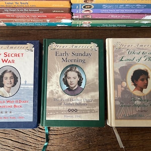 Dear America Diary Books // Sold Individually // Young Adult Historical ...