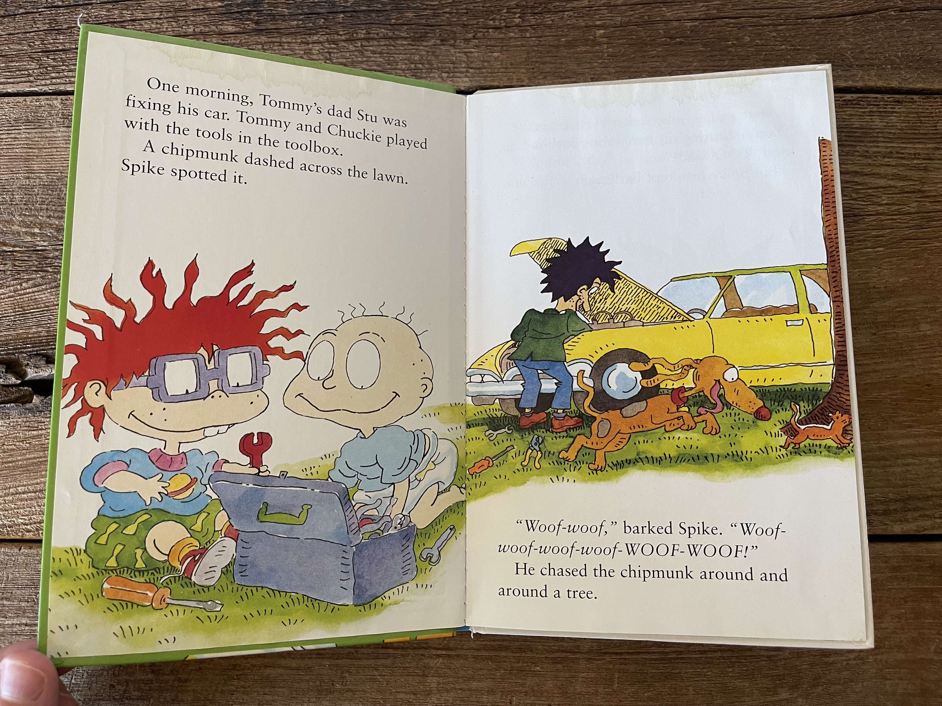 Vintage Rugrats Book // Bark Spike Bark // 1998 - Etsy