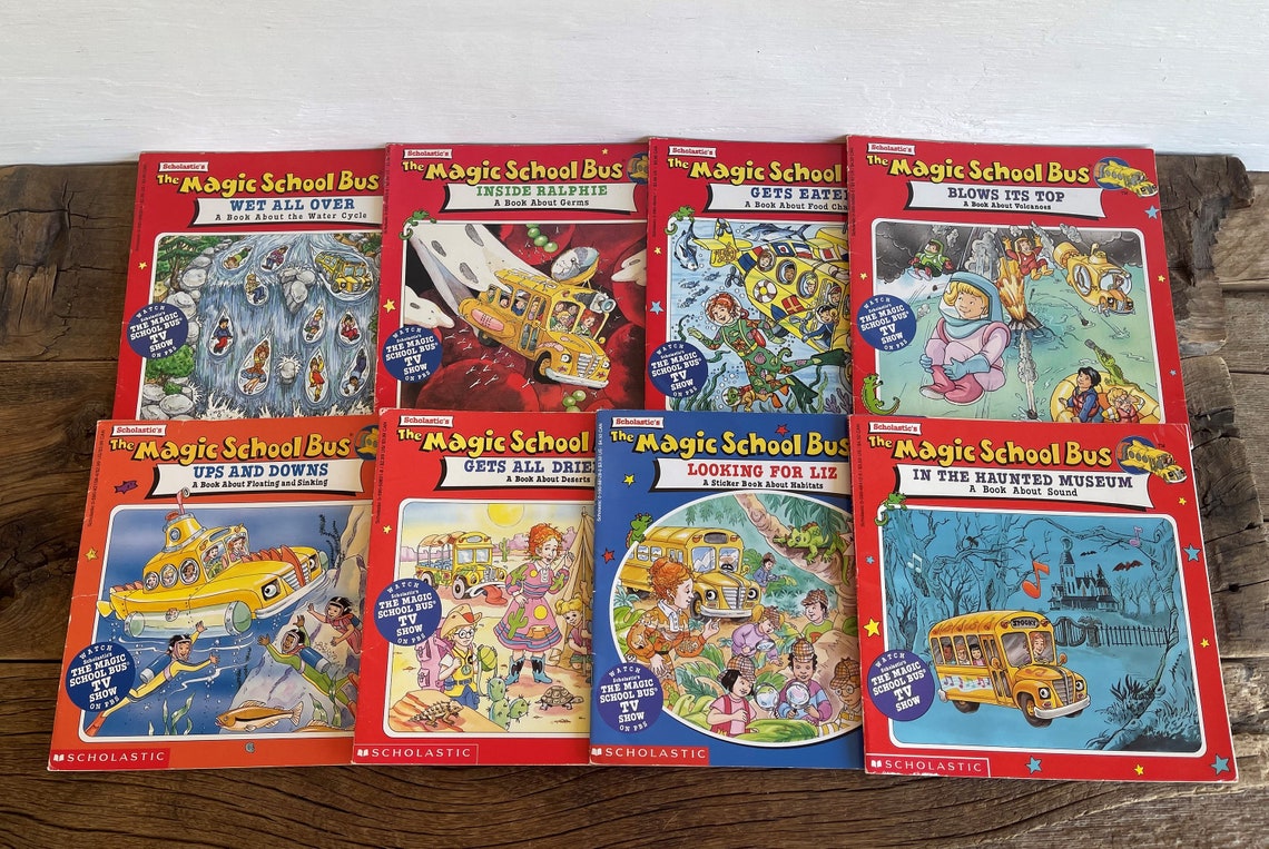The Magic School Bus Books // You Choose // Scholastic Books - Etsy