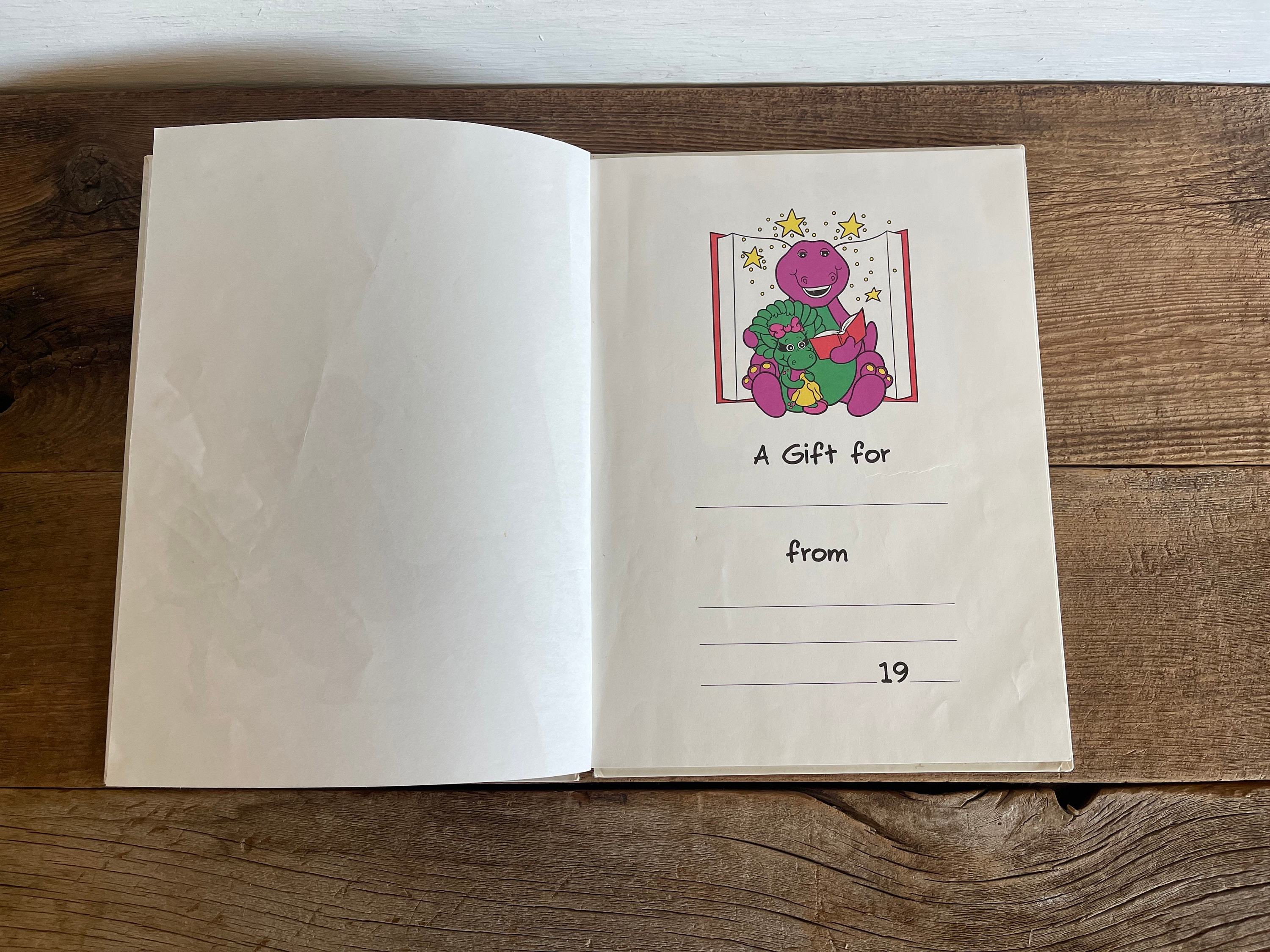 Barney's Favorite Mother Goose Rhymes Vol. 1 // 1993 - Etsy Canada