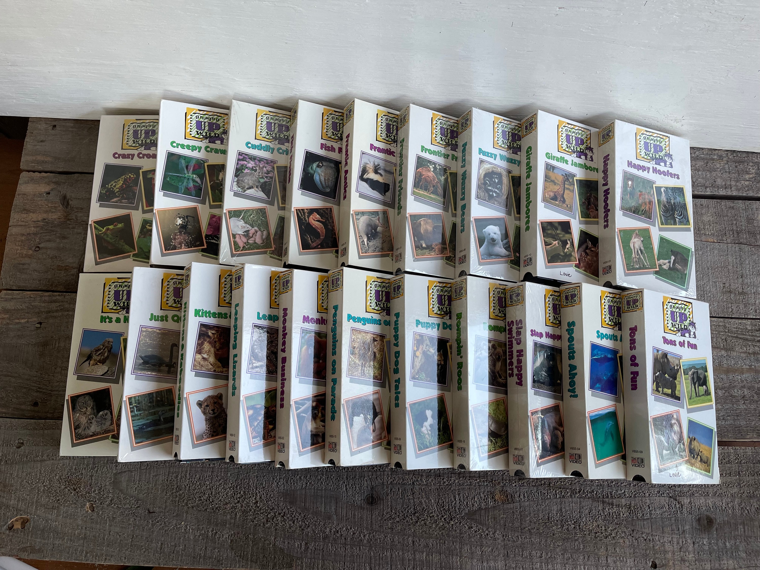 Growing up Wild Series 1990's VHS Movies // You Choose // - Etsy