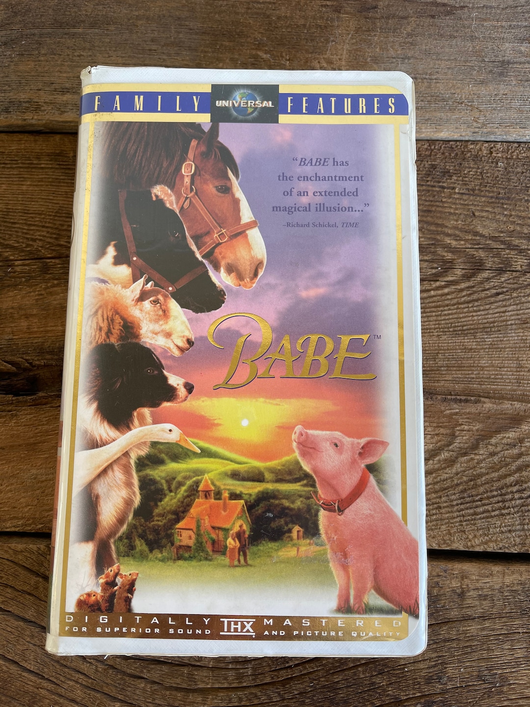 Vintage VHS Movie, "babe" // Universal Studios Home Video // Talking ...