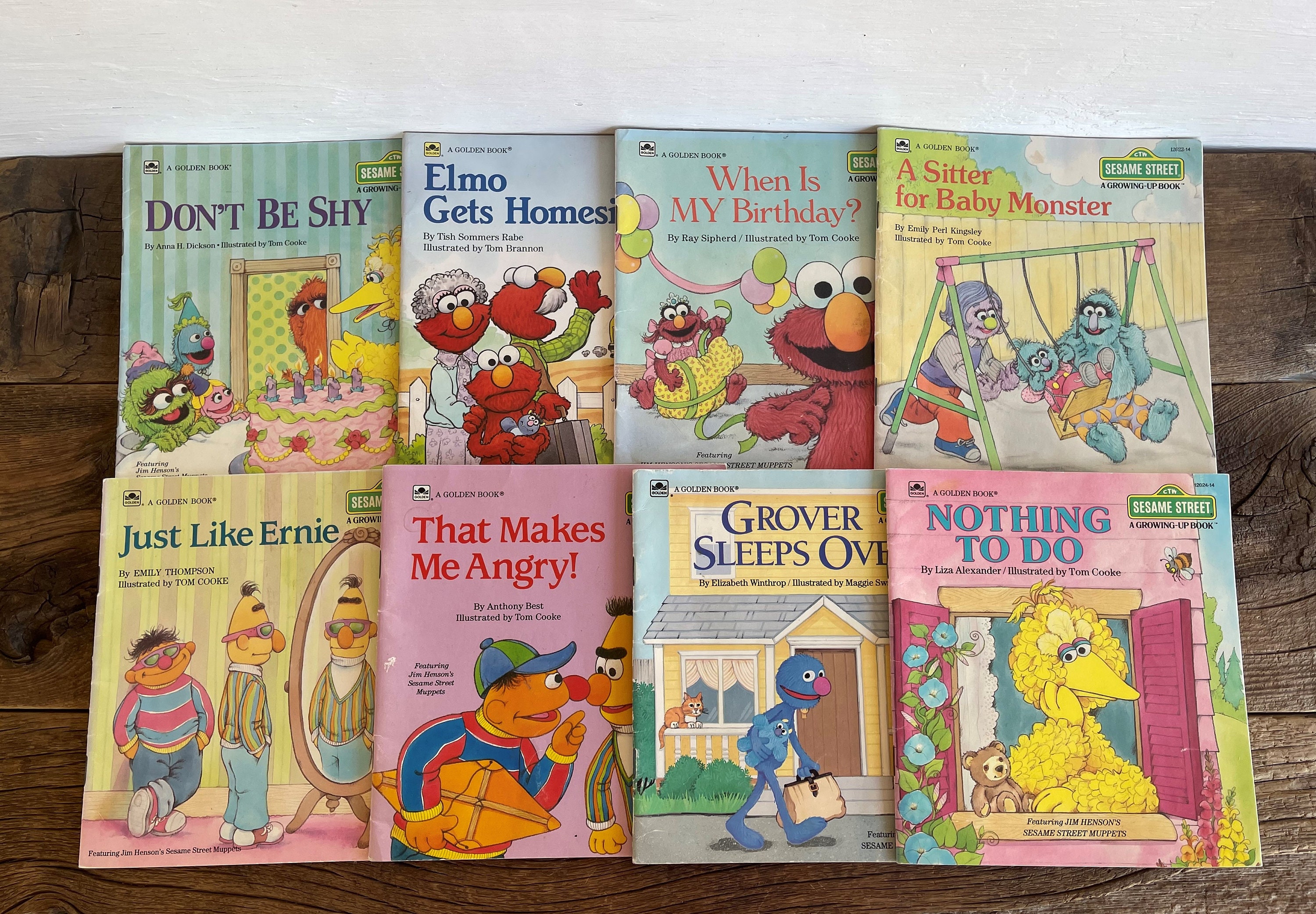 Sesame Street Books // You Choose // A Golden Book Paperback - Etsy